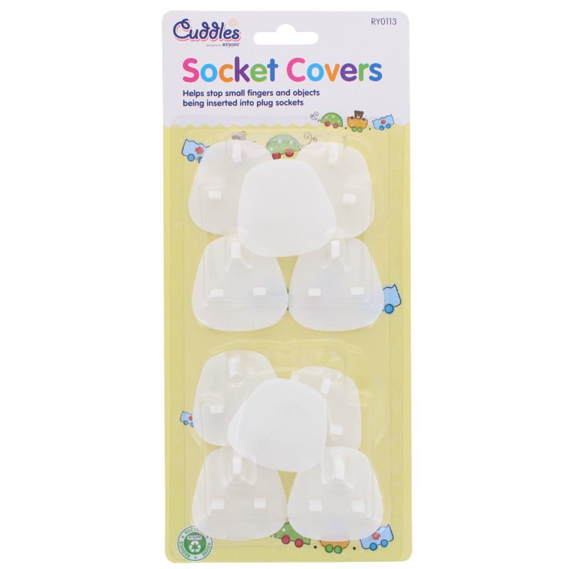 Plug Socket Covers 10 Pack Wholesale 8029