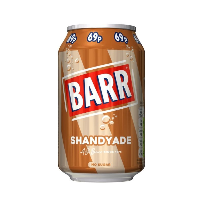 Barr Shandyade Cans 330ml PMP 69p - Case of 24 Wholesale