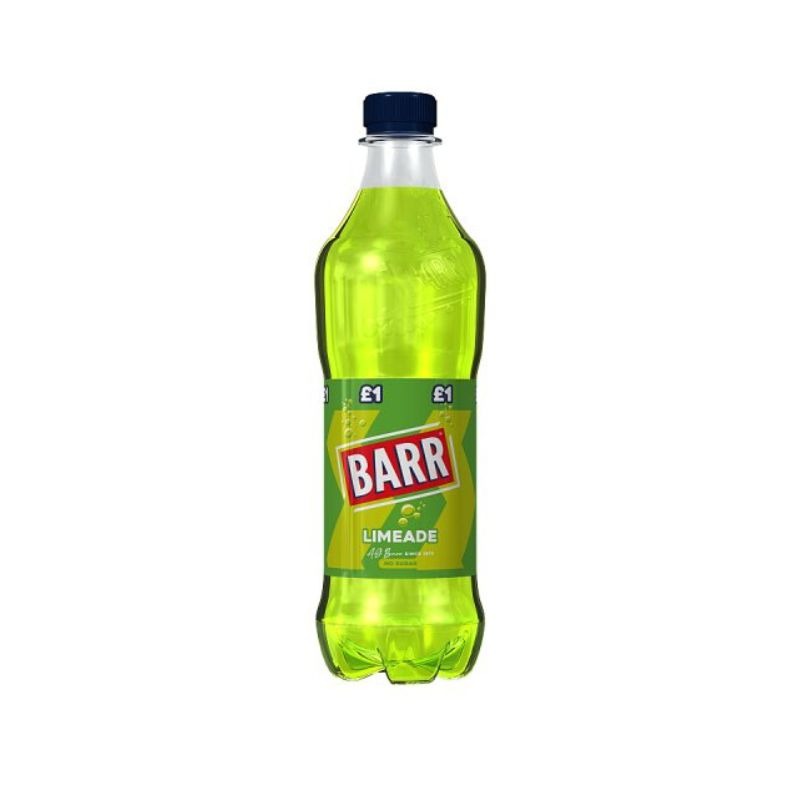 Barr Limeade Bottles 500ml PMP £1 - Case of 12 Wholesale