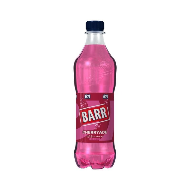 Barr Cherryade Bottles 500ml PMP £1 - Case of 12 Wholesale