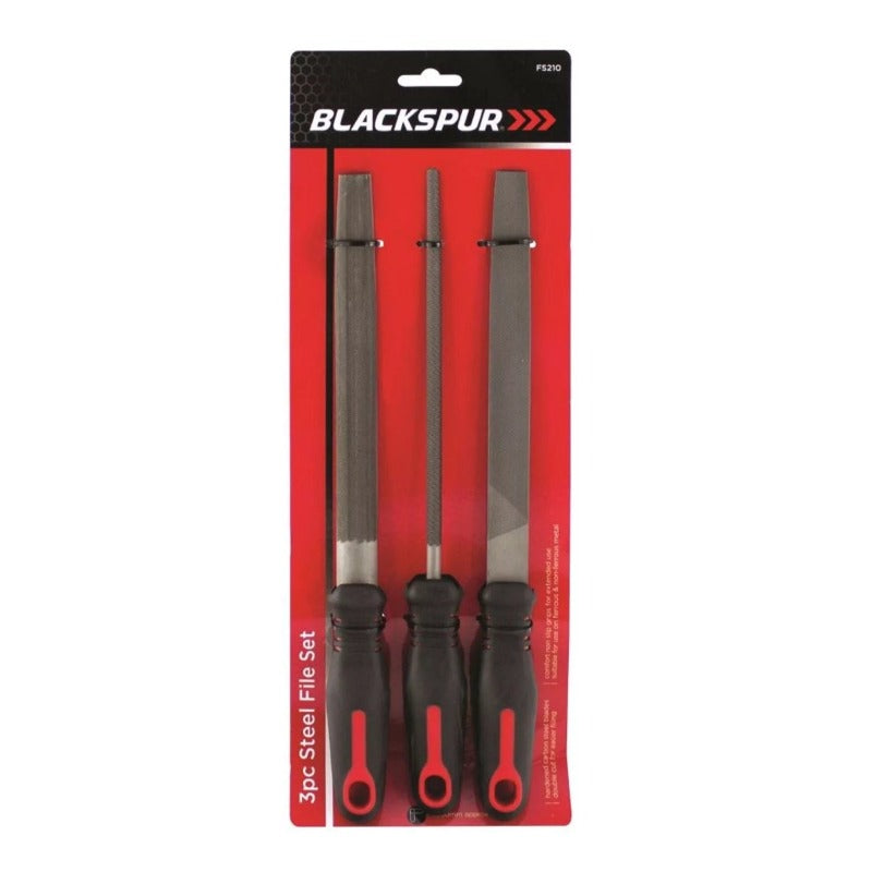 Blackspur Steel File Set 3 Pack Wholesale