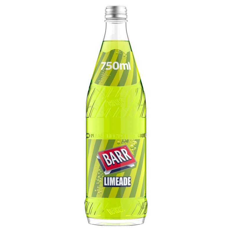 Barr Limeade Glass Bottles 750ml - Case of 12 Wholesale