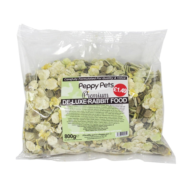 Peppy Pets Fruity Rabbit Food 600g PM £1.79 - Case of 12 Wholesale