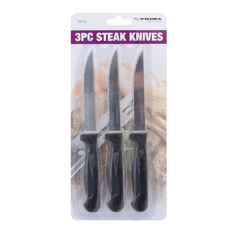 Prima Steak Knife Set 3 Pack Wholesale
