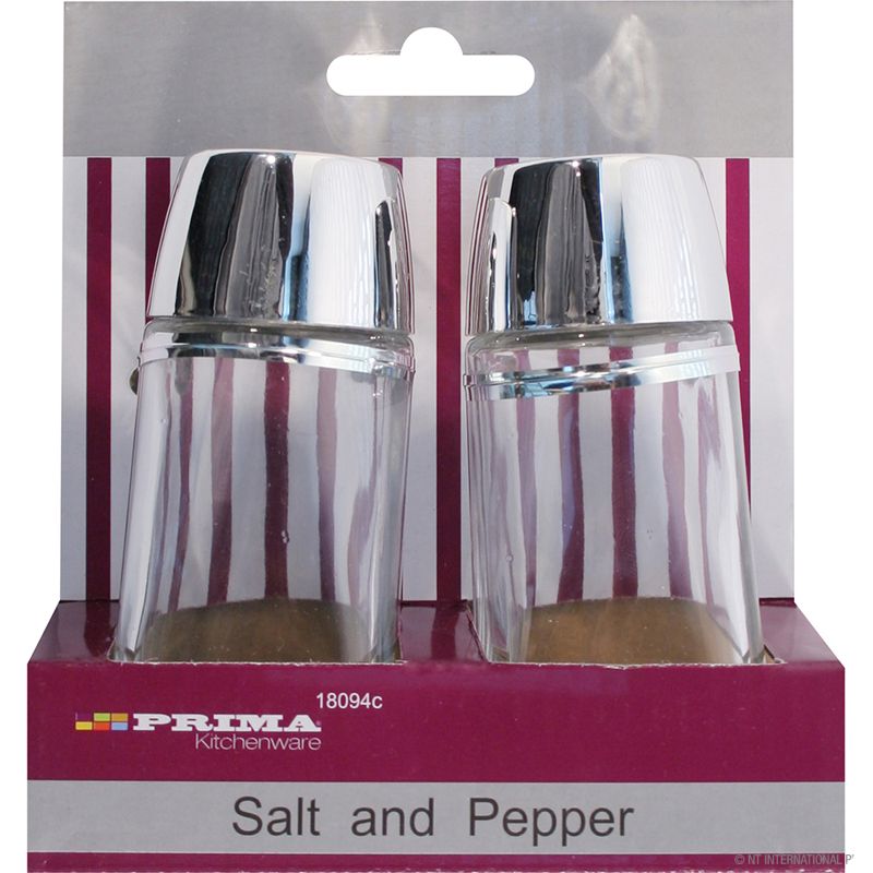 Prima Glass Salt & Pepper Shakers Wholesale