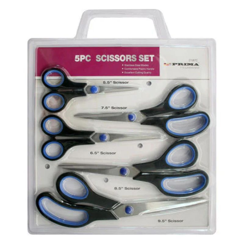 Prima Scissors Set 5 Pack Wholesale