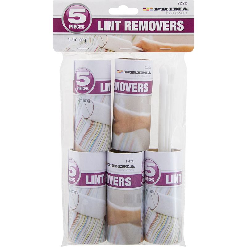 Prima Lint Roller Set 5pk Wholesale