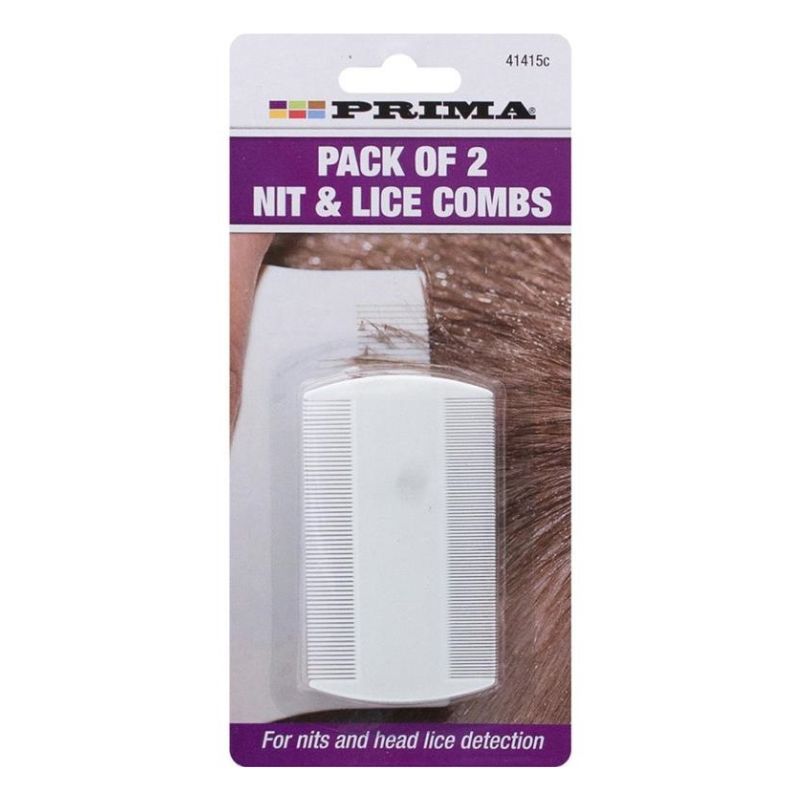Prima Nit & Lice Combs 2pk Wholesale