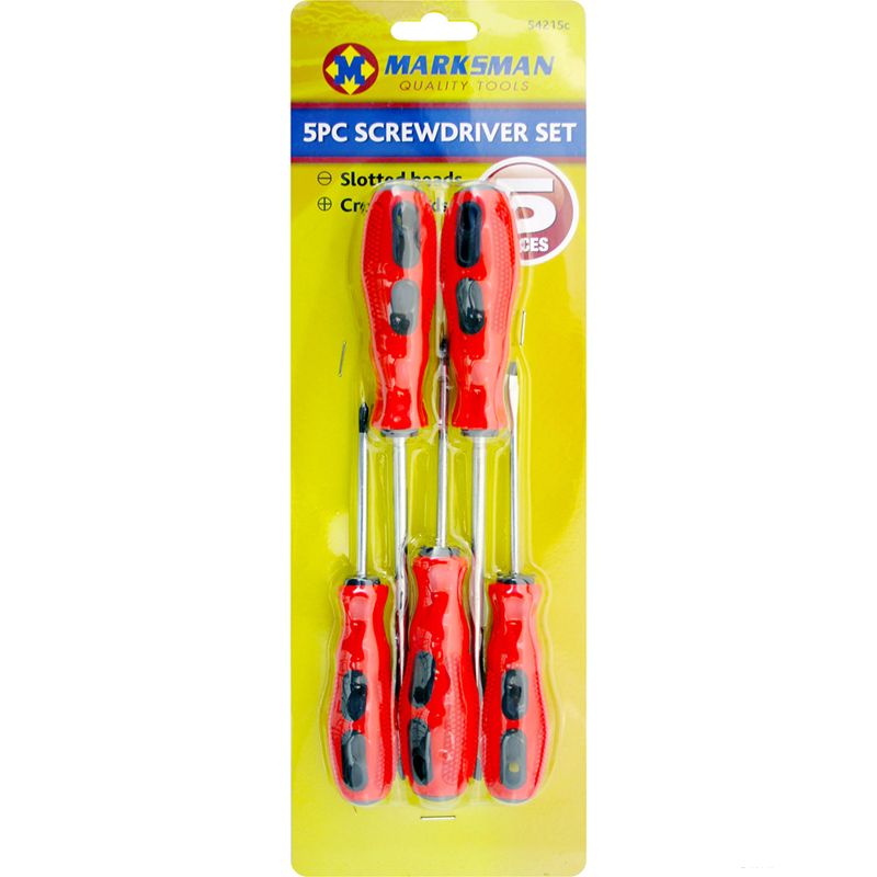 Marksman Screwdriver Set 5 Pack Wholesale