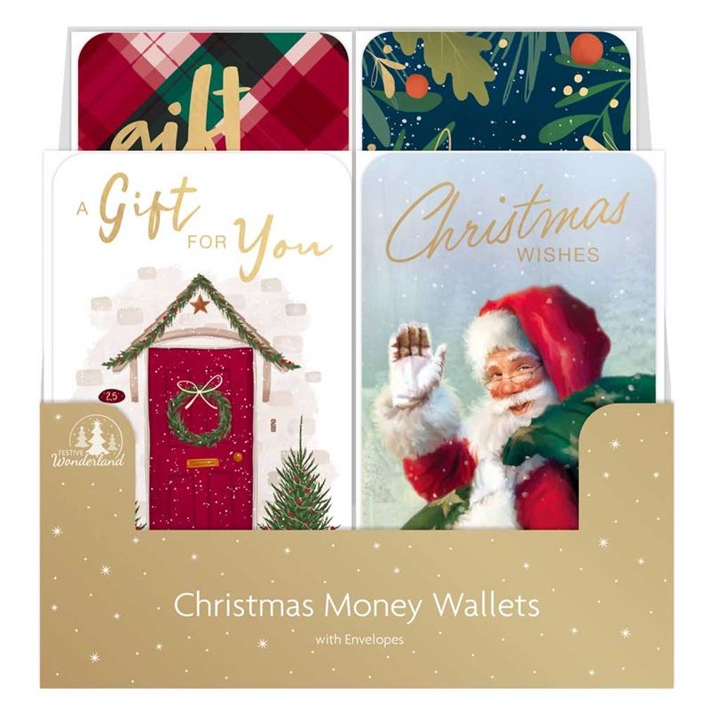 Christmas Money Wallet With Envelopes Wholesale