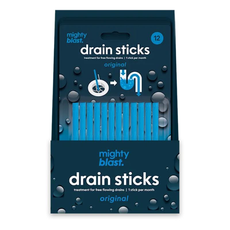 Mighty Blast Drain Sticks 12 Pack Wholesale