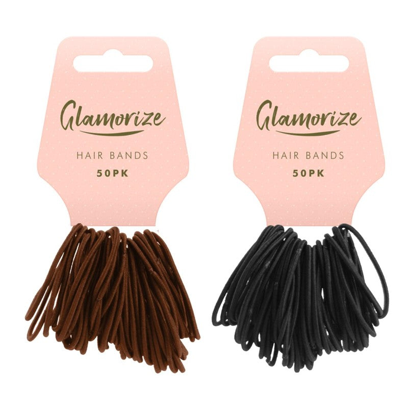 Glamorize Hair Bands 50 Pack Wholesale