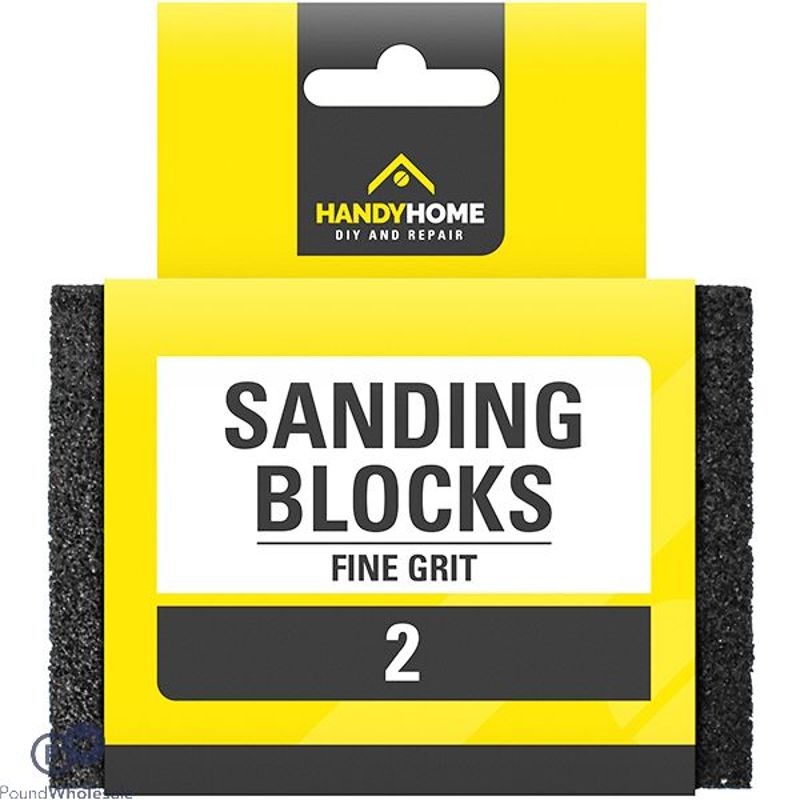 Handy Home Sanding Blocks 2 Pack Wholesale