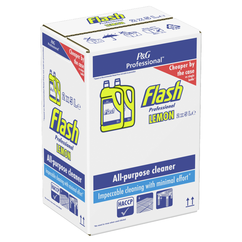 Flash Professional All Purpose Cleaner Lemon 5L Wholesale