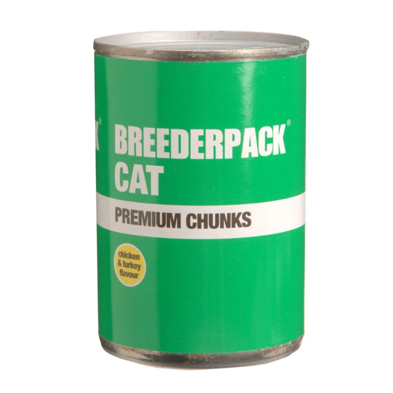 Breederpack Cat Premium Chunks Variety 400g - Case of 12 Wholesale