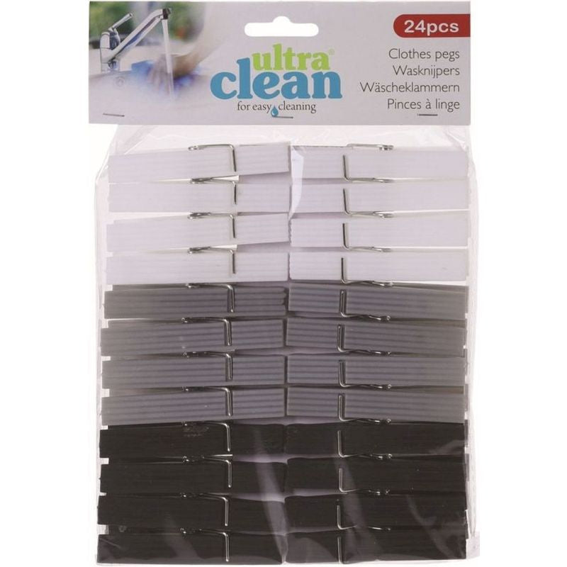 Ultra Clean Cloth Pegs 24 Pack Wholesale