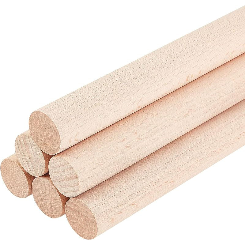 Best House Wooden Broom Handle Pine FSC 1.2m x 23.5mm Wholesale