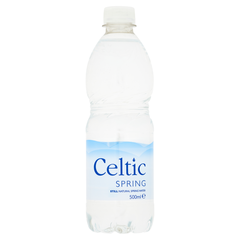 Pallet Deal : 1,800 x Celtic Spring Water Bottles Still 500ml (12pk ...