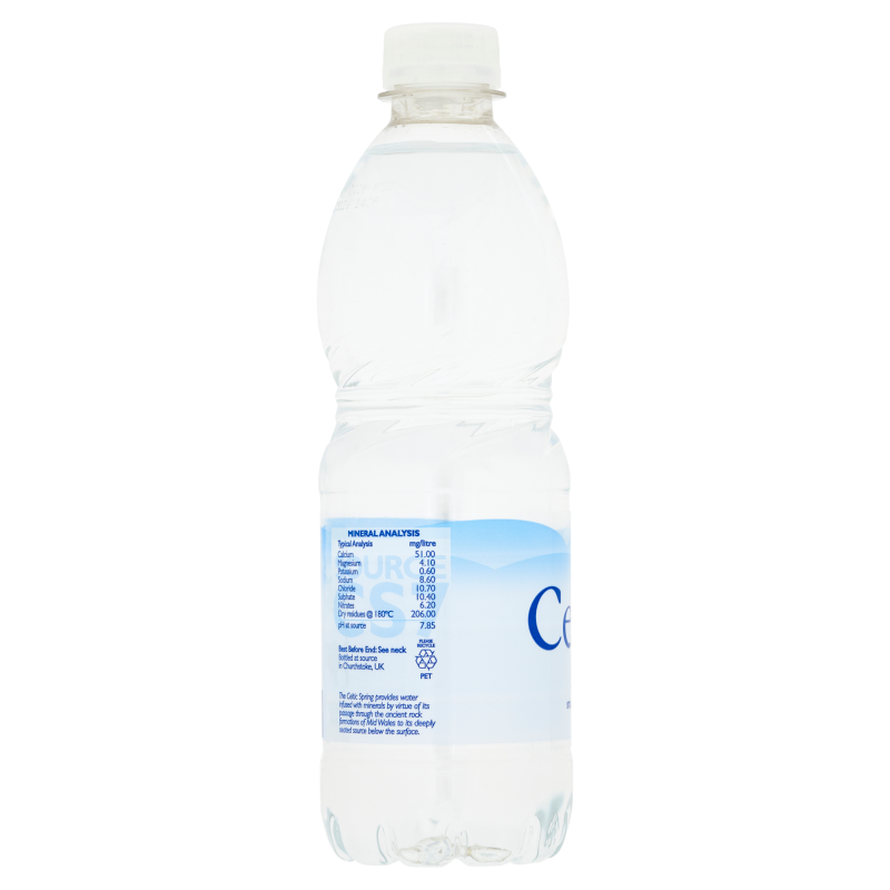Pallet Deal : 1,800 x Celtic Spring Water Bottles Still 500ml (12pk ...
