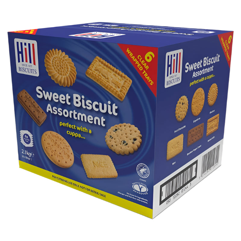 Pallet Deal : 140 x Hill Sweet Biscuit Assortment 2.3kg Wholesale