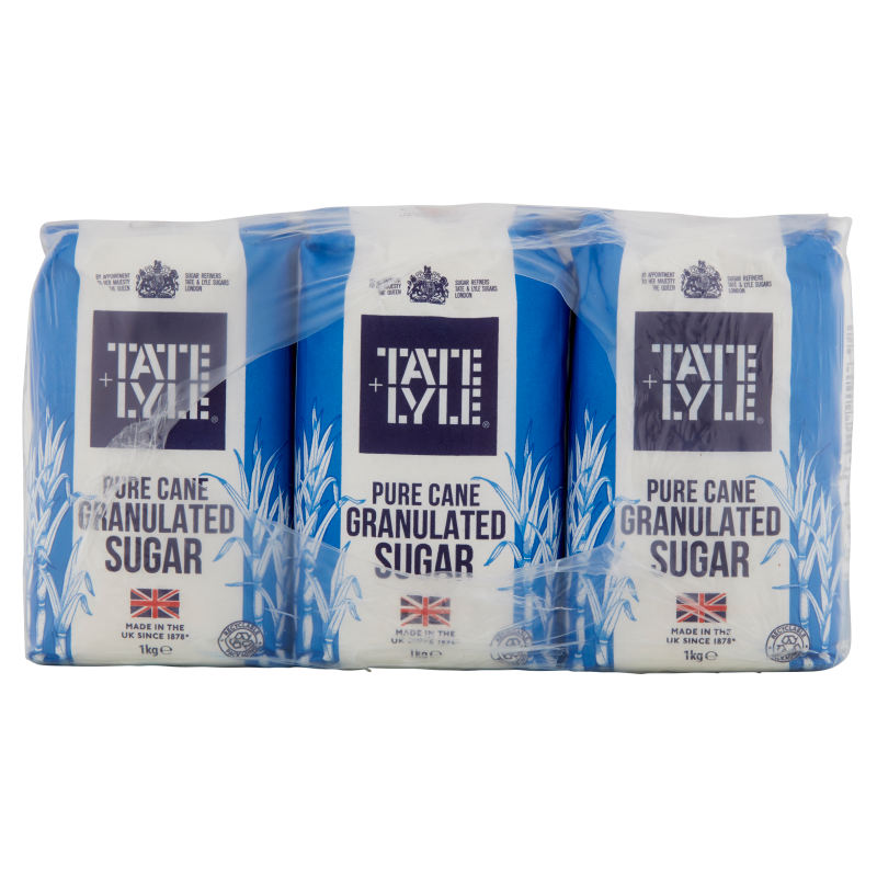 Tate & Lyle Granulated Sugar 1kg - Case of 15 Wholesale