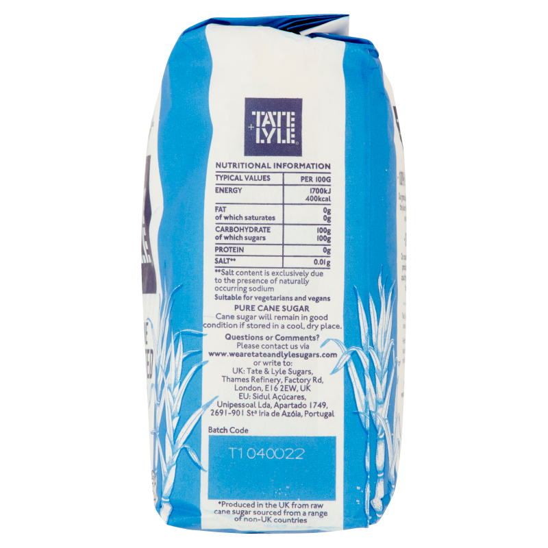 Tate & Lyle Granulated Sugar 1kg - Case of 15 Wholesale