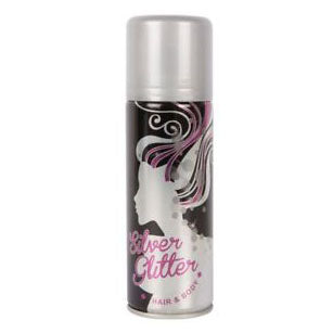 Insette Hair & Body Silver Glitter Spray - Case of 6 Wholesale