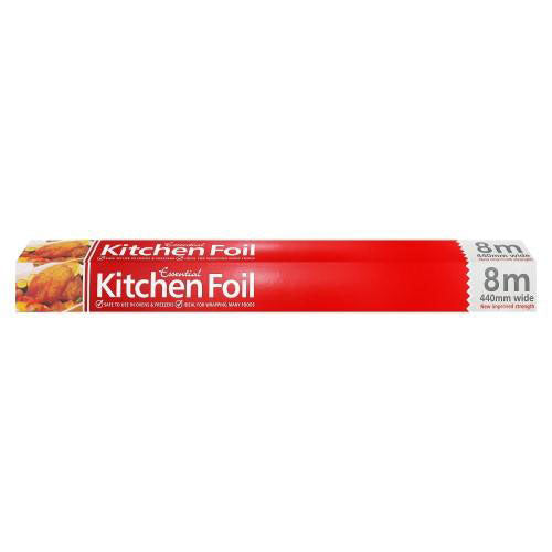 Essential Kitchen Foil 8 Meters x 450mm - Case of 12 Wholesale