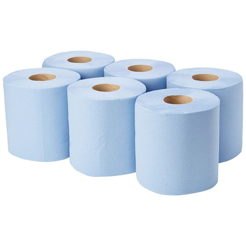 Sky Rolls Blue Extra Value Centrefeed Paper 6 Pack Wholesale
