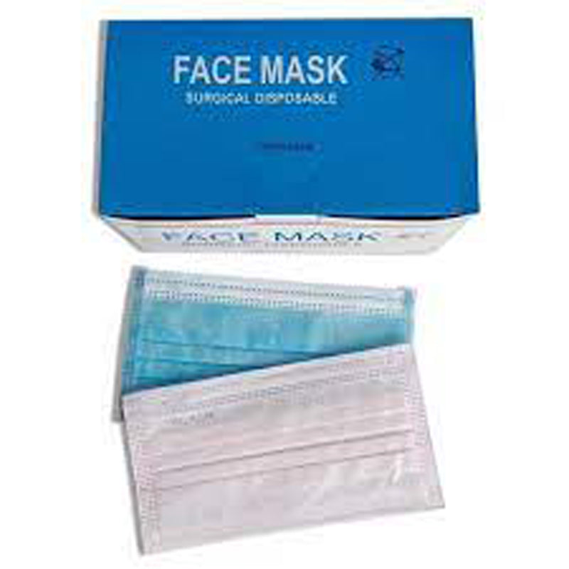 Disposable Civil Face Masks 2ply Tie Back 100 pack Wholesale