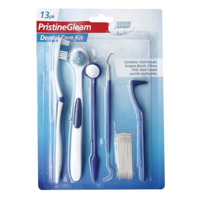 Pristine Gleam Dental Care Kit 13 Pcs Wholesale