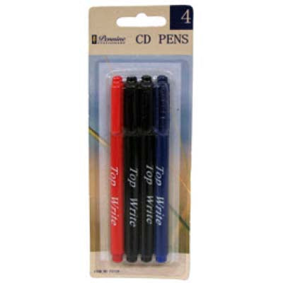 CD DVD Marker Pens 4 pack Wholesale