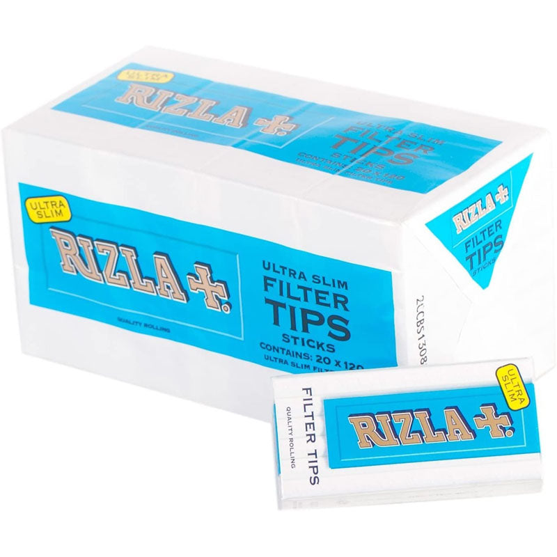 Rizla Filter Tips Ultra Slim 120 Pack - Case of 20 Wholesale
