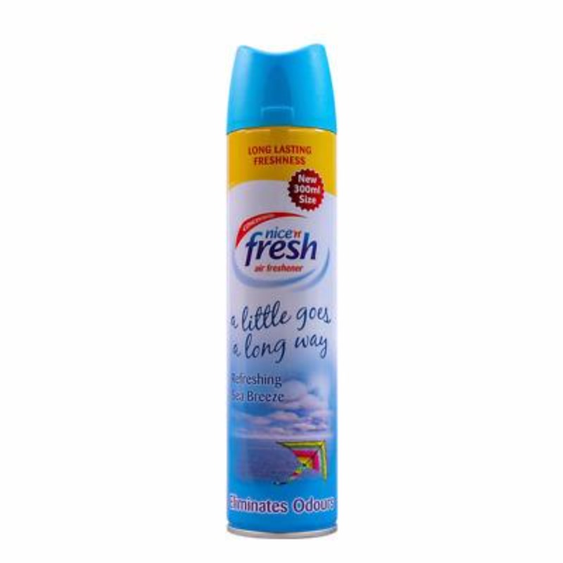 Nice 'N' Fresh Air Freshener Clean & Fresh Tropical 300ml - Case of 12 ...
