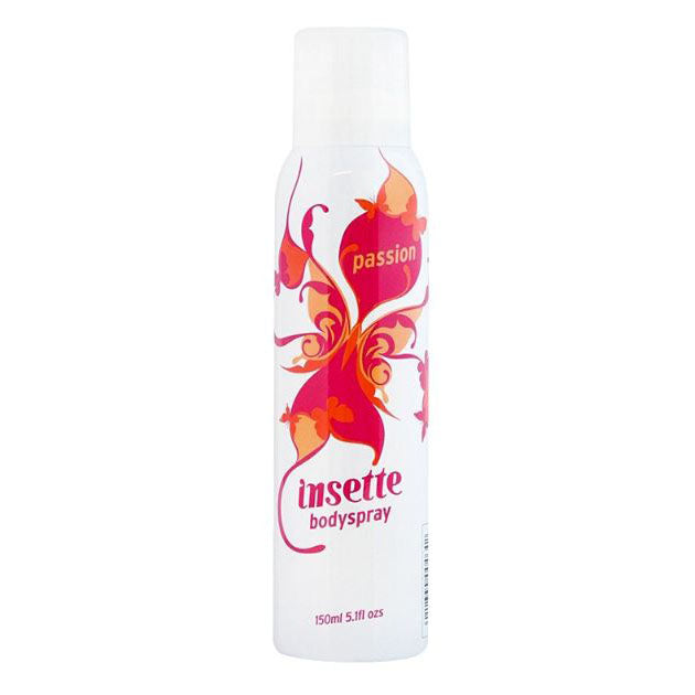 Insette Ladies Deodorant Body Spray Passion 150ml - Case of 12 Wholesale