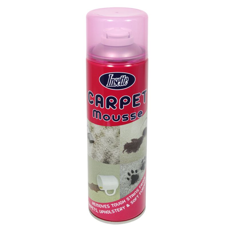 Insette Household Carpet Mousse 500ml - Case of 6 Wholesale