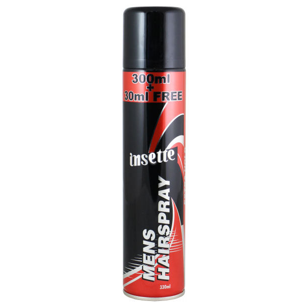 Insette Men’s Hairspray Spray 330ml - Case of 12 Wholesale