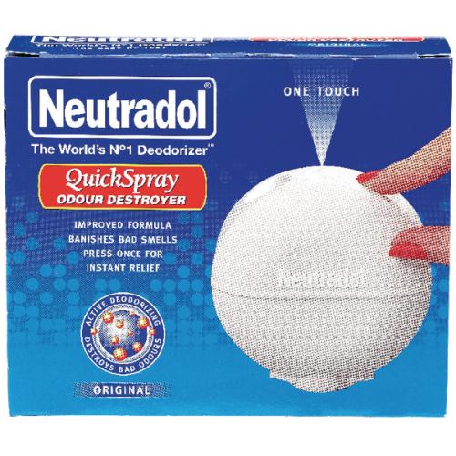 Neutradol Quick Spray Original 50ml - Case of 12 Wholesale