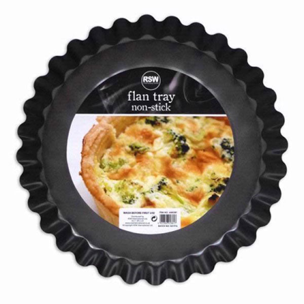 Non Stick Flan Tray 28.5x4cm Wholesale