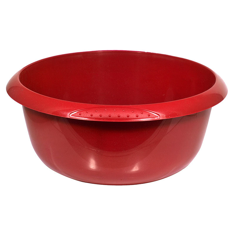 Round Washing Up Bowl Red Wholesale