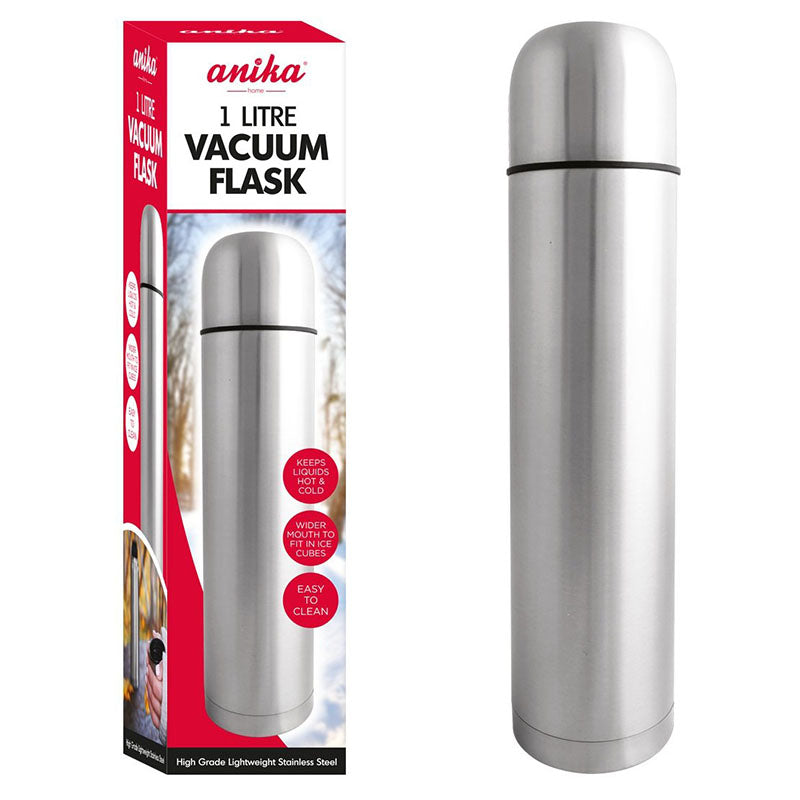 Anika Stainless Steel Vacuum Flask 1 Litre Wholesale