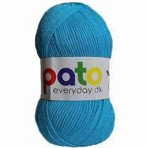 Pato Everyday Double Knitting Yarn - Case of 10 - Aqua Wholesale