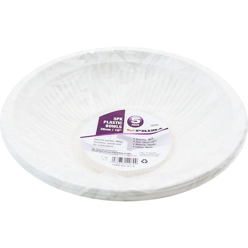Prima Salad Bowl 10" 5pk Wholesale