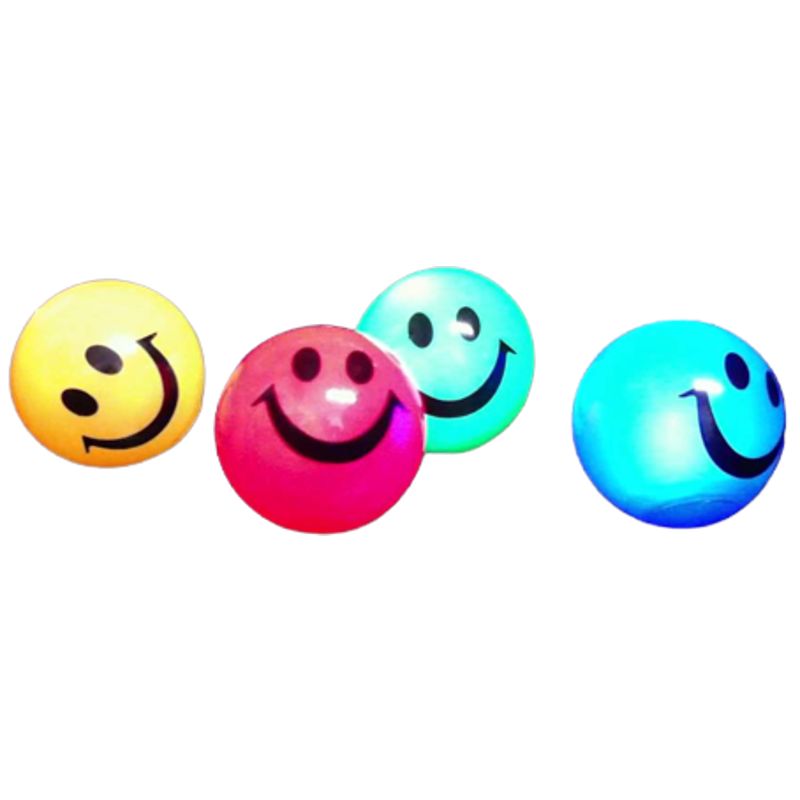 Light-Up Smile Balls - Case of 12 Wholesale