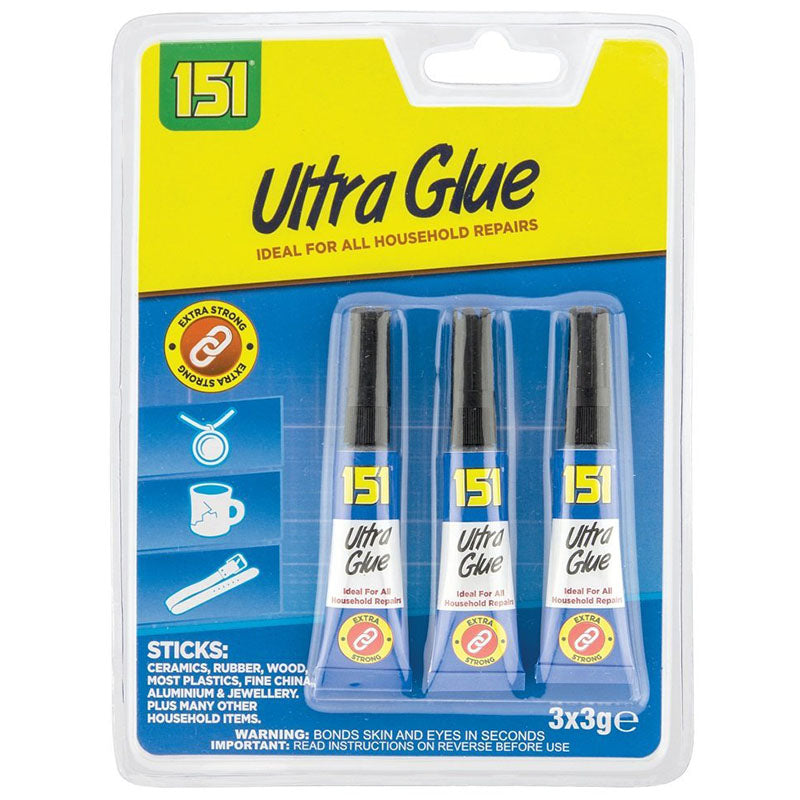 151 Ultra Glue Triple Pack - Case of 12 Wholesale