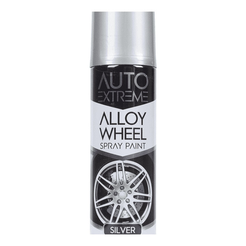 Auto Extreme Alloy Wheel Spray Paint Silver 300ml - Case of 12 Wholesale