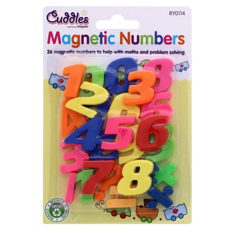 Magnetic Numbers 26 Pack Wholesale