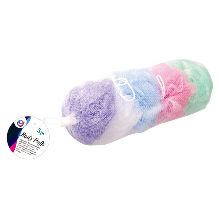 Body Puffs 5 Pack Wholesale