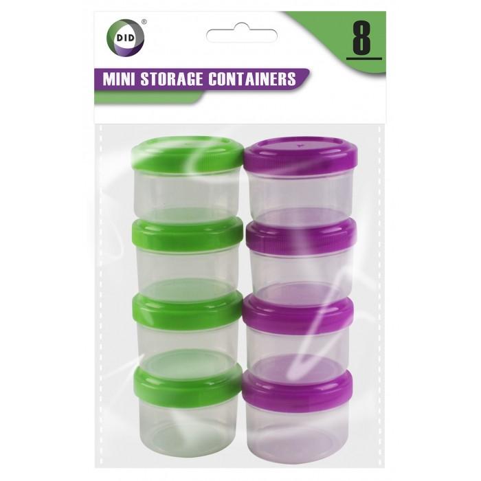 Mini Storage Containers 35ml 8 Pack - Case of 12 Wholesale