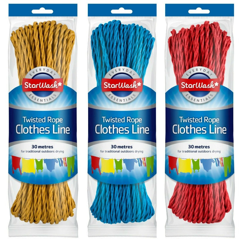 StarWash Twisted Clothes Washing Line 30m Wholesale